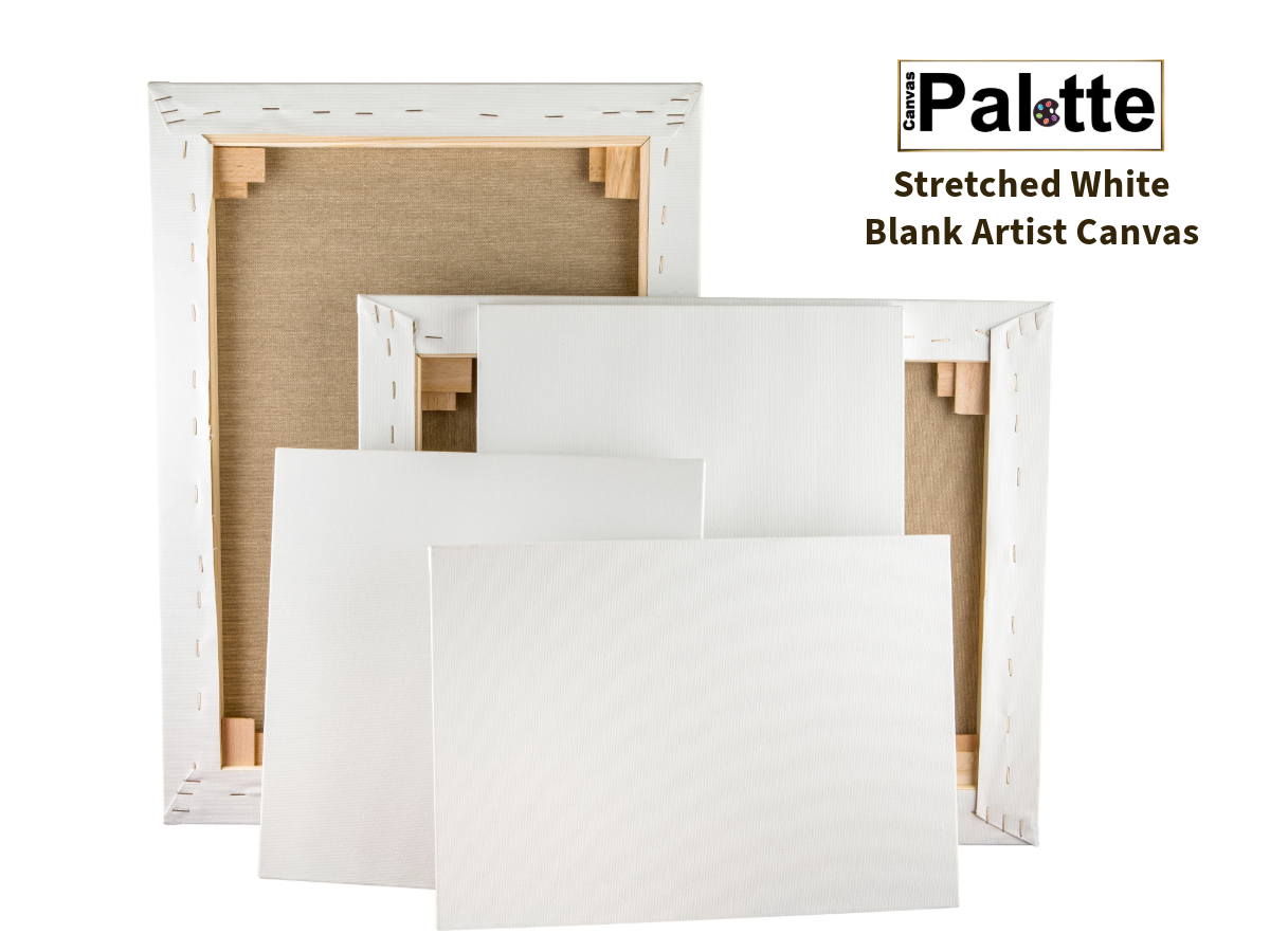 Stretched White Blank Artist Canvas – Buy Canadian Group Inc.
